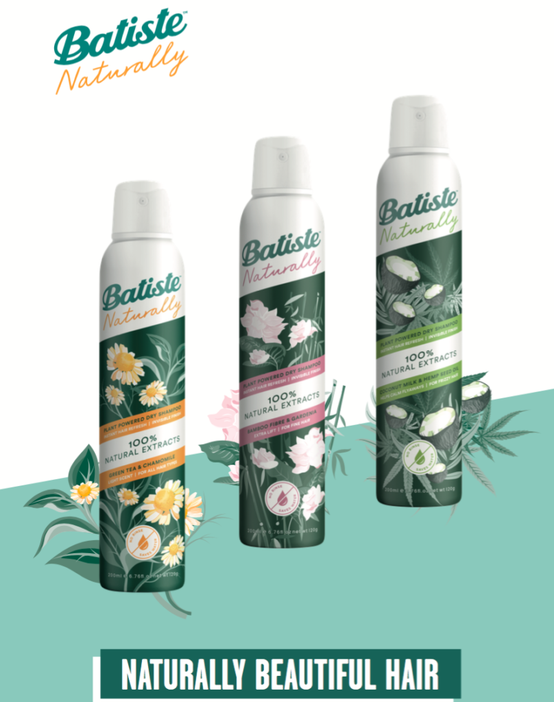INTRODUCING BATISTE NATURALLY DRY SHAMPOO – Art, Food, Travel and Fashion!
